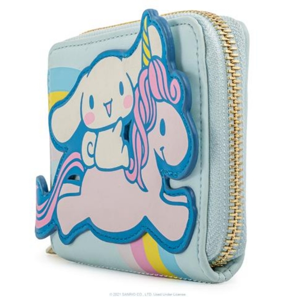 Loungefly | Bags | Loungefly Sanrio Cinnamoroll Unicorn Ziparound ...